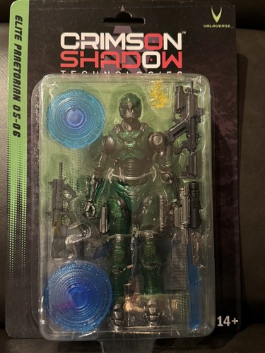 Valaverse Action Force Con Exclusive Green Elite Praetorian Robot 1:12 ...