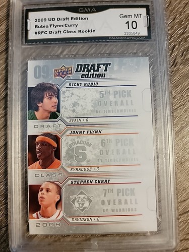 2009-10 Upper Deck Draft Edition - Draft Class Stephen Curry, Ricky ...