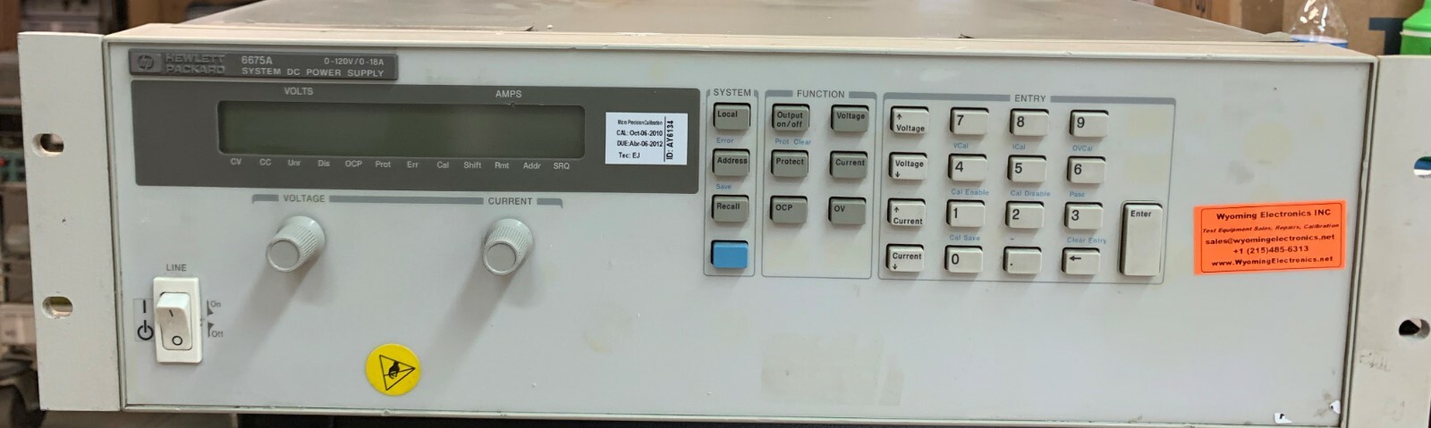 HP 6675A System DC Power Supply | eBay