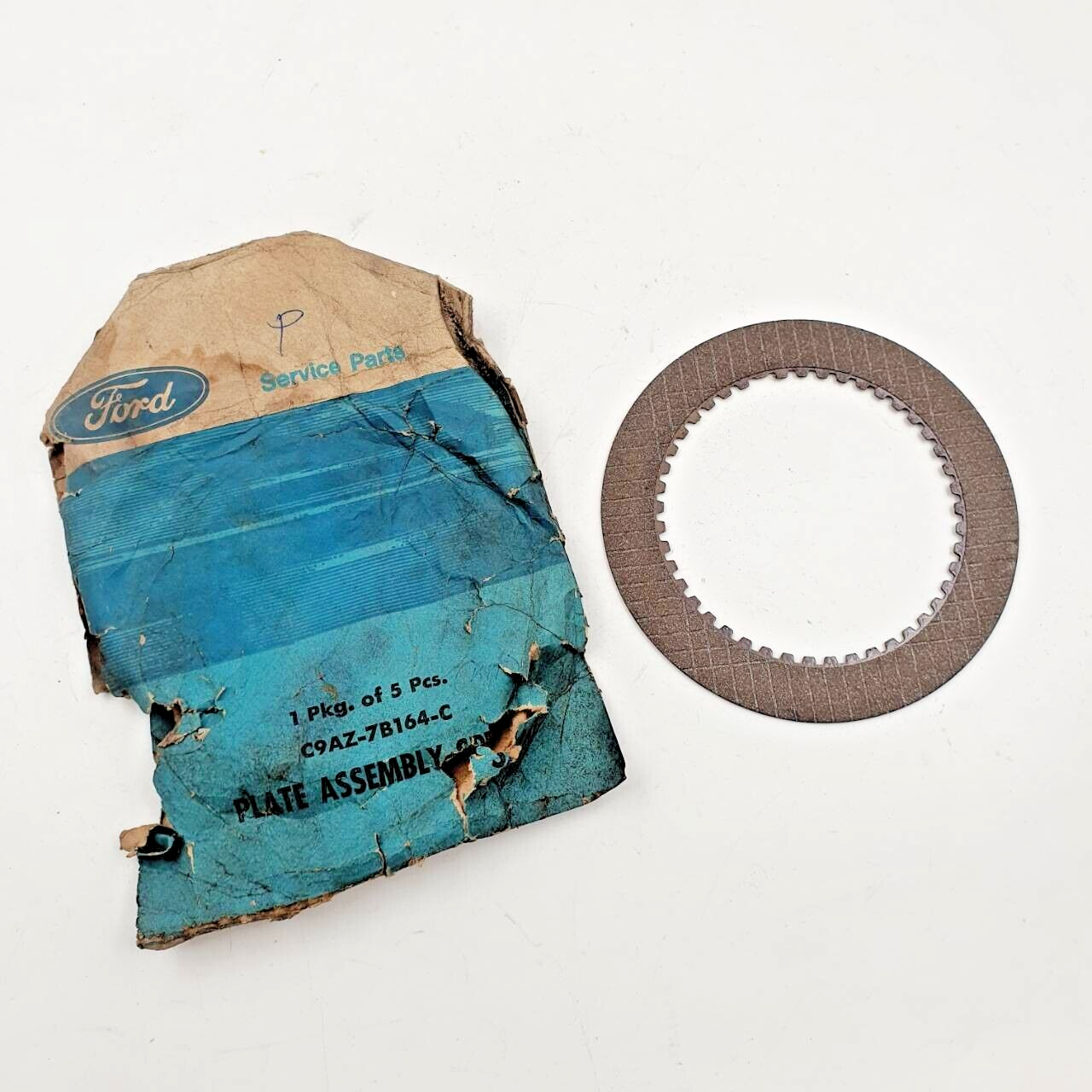 Front Clutch Internal Splines (x4 Plates 0.058" + 1 Plate 0.073") C9AZ ...