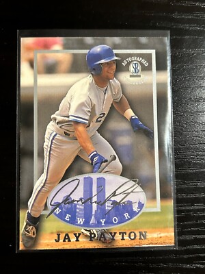 1997 The Score Board Autographed Collection Jay Payton #12 New York | eBay