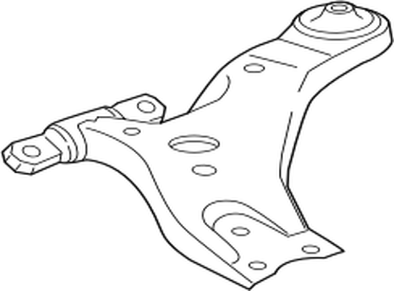 48068-33080 Toyota Arm sub-assy, front suspension, lower no.1 rh ...