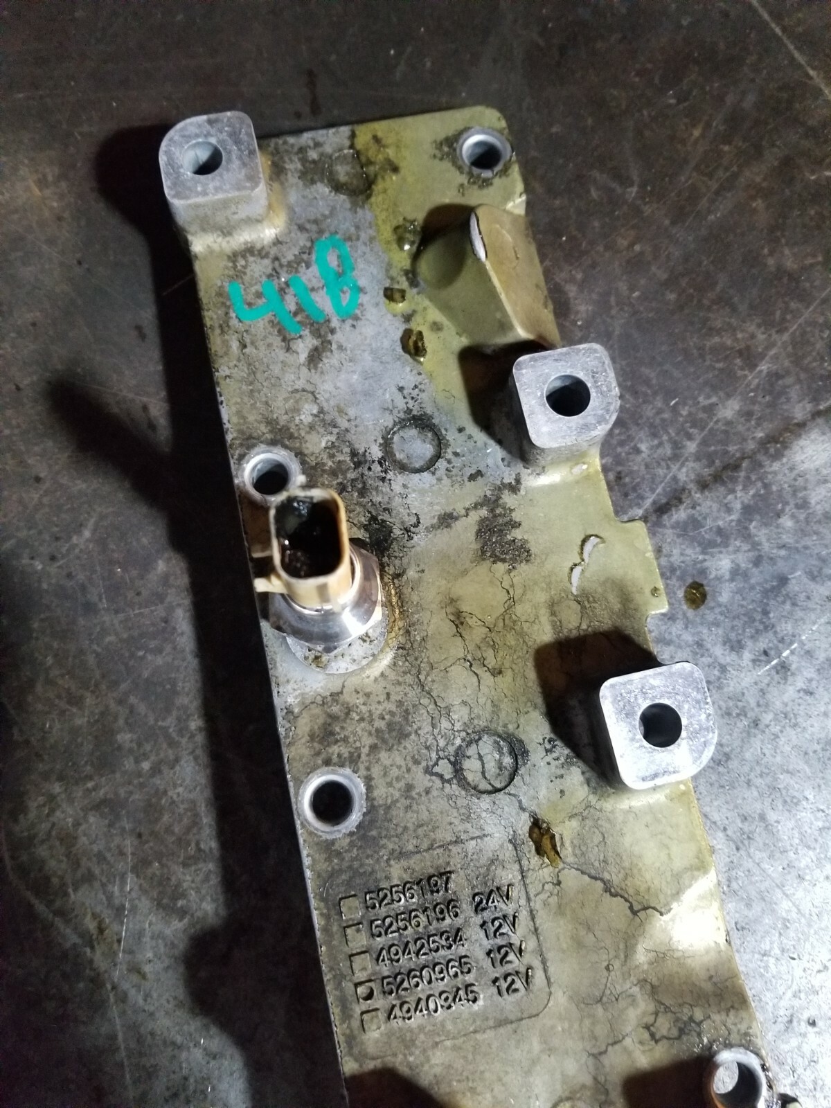 5260965 CUMMINS 6.7 6.7L INTAKE MANIFOLD GRID HEATER | eBay