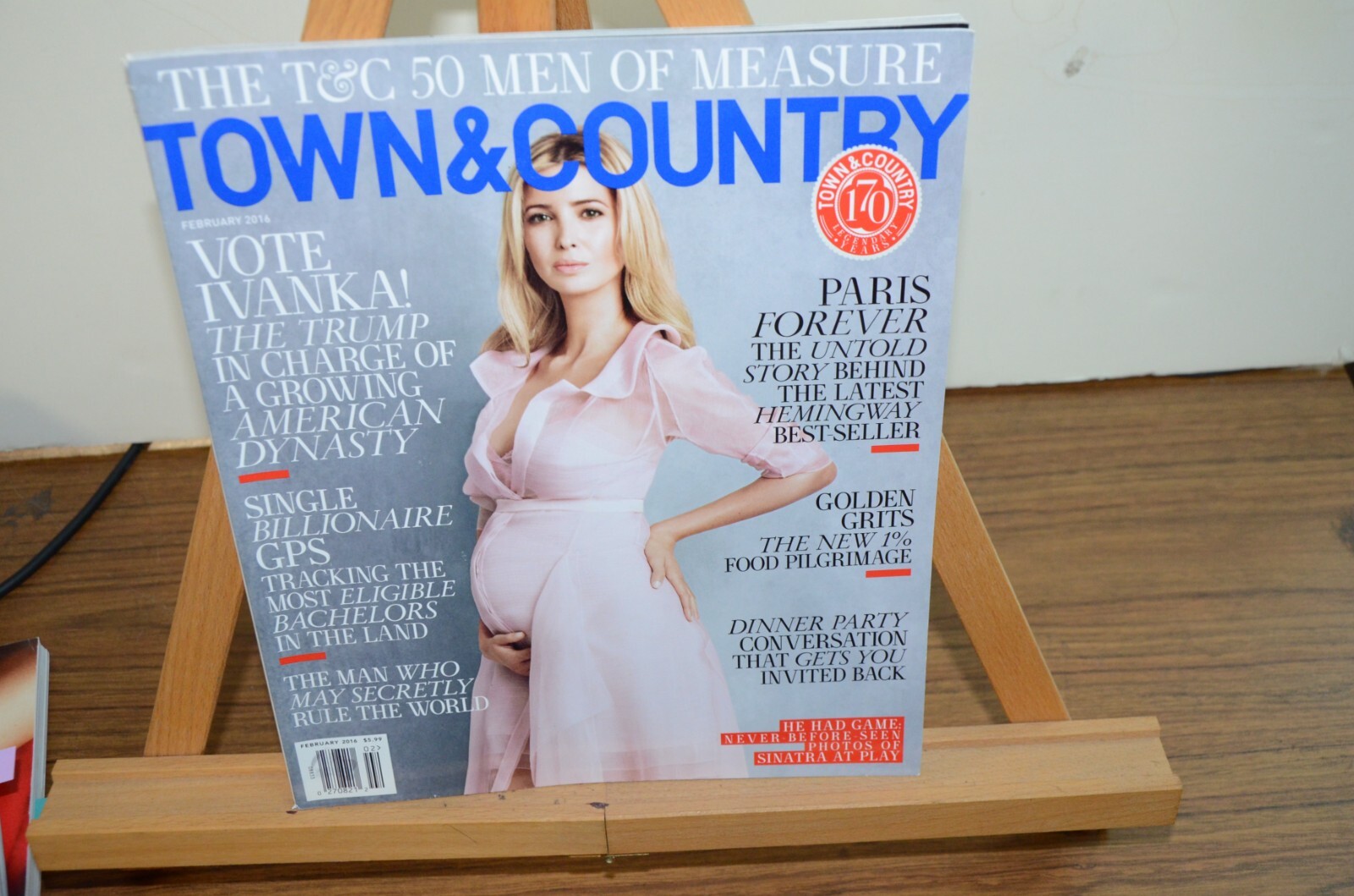 Feb 2016 Ivanka Trump Town 7 Country Magazine USA Edition Print Ads | eBay