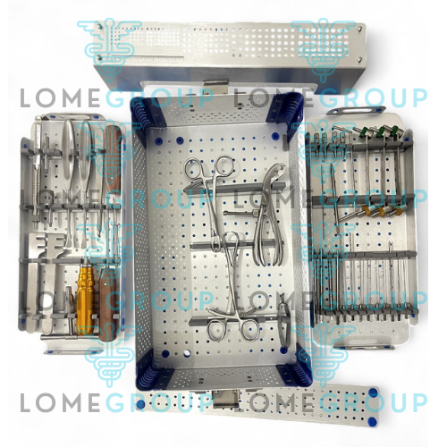 LCP mini fragment instrument set with empty screws rack and box (35 Pcs ...