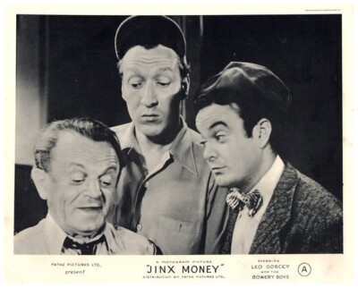 Jinx Money Original Lobby Card Leo Gorcey Bowery Boys Huntz Hall Bernard Gorcey | eBay