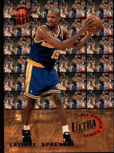 1992-93 ULTRA ALL-ROOKIES #8 LATRELL SPREWELL | eBay