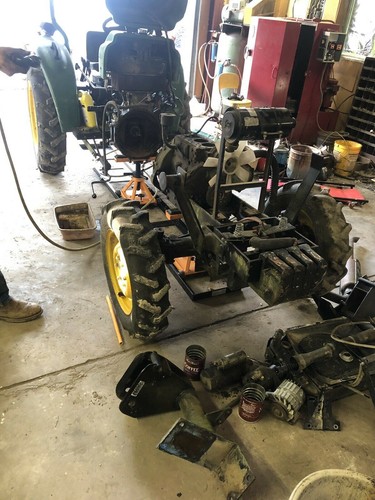 Heavy Duty Tractor Splitting Rails Two (2) Stands 10000 lbs each Made ...