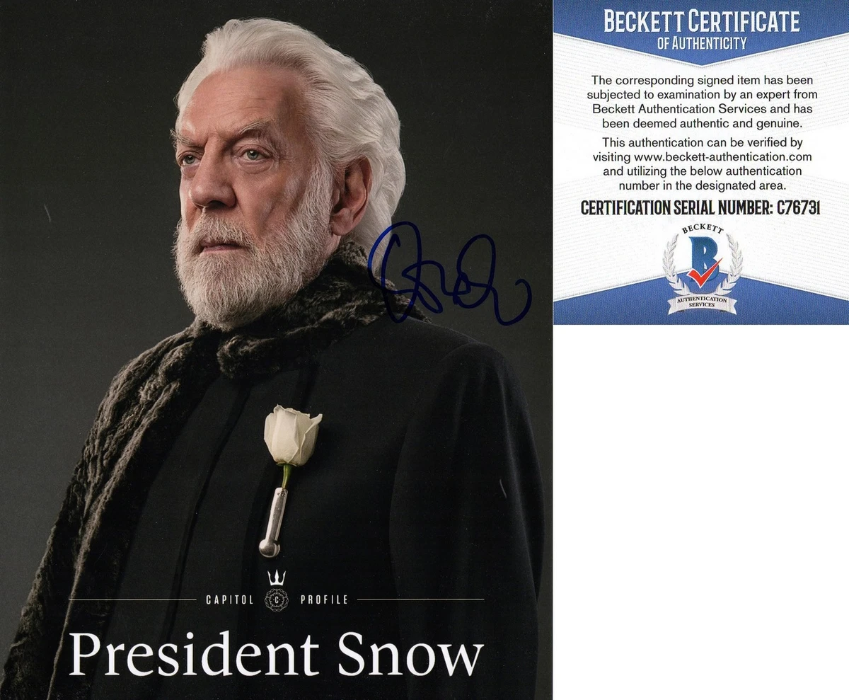 Donald Sutherland Hunger Games