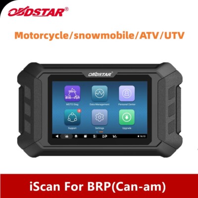 OBDSTAR iScan BRP(Can-am) Intelligent Motorcycle Diagnostic Scanner for ...