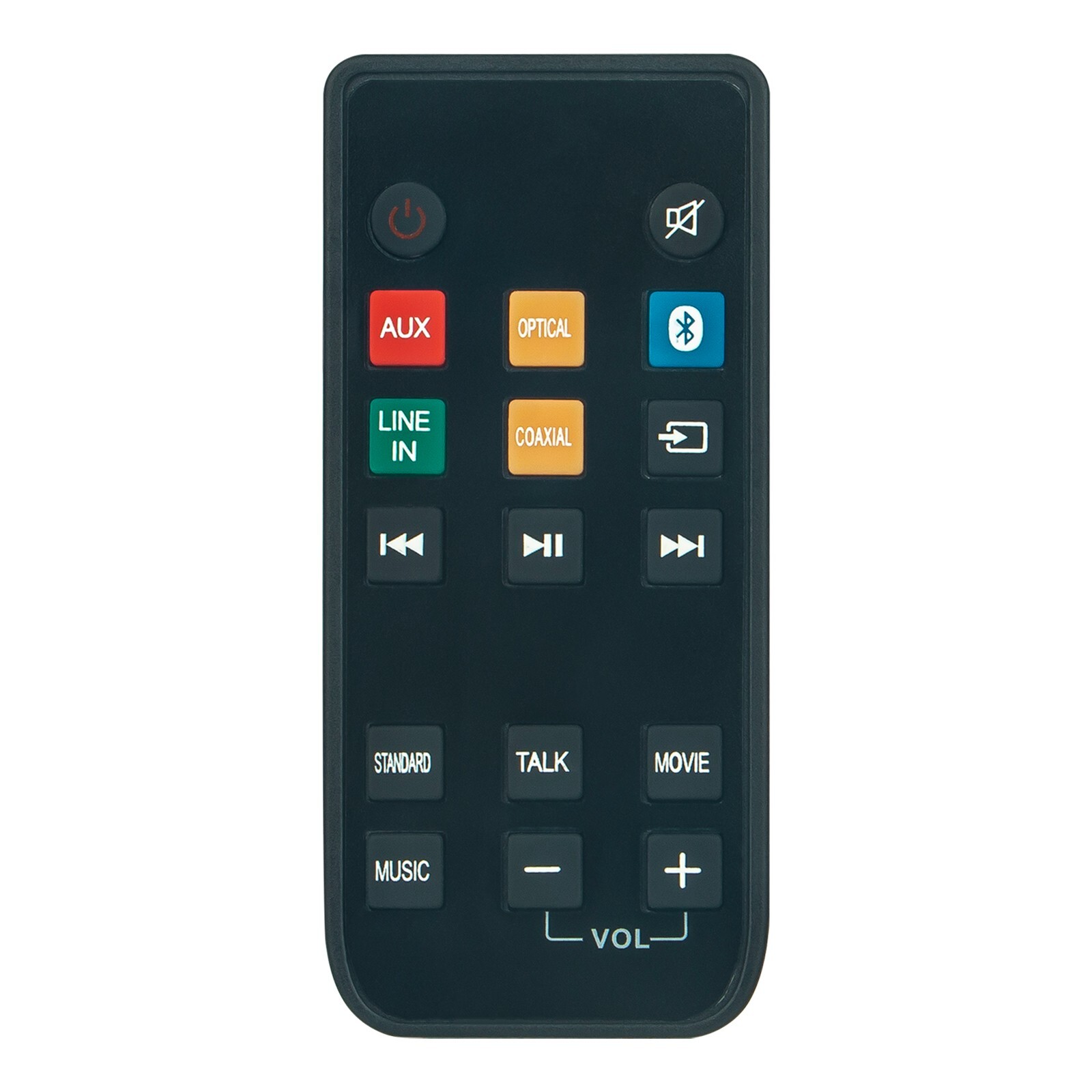 R7114S Remote Control Fit for BlackWeb BWA18SB001 2.1-channel Soundbar ...