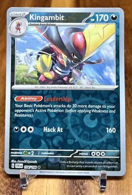 Kingambit 134/198 SV1 Scarlet & Violet Base Reverse Holo Pokemon Card ...