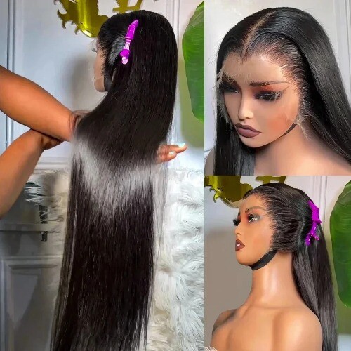 HD 360 Full Lace Wig Human Hair Pre plucked HD Lace Wig 13x6 Human Hair ...