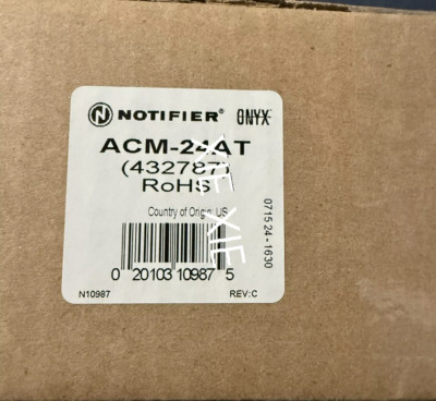 NOTIFIER ACM-24AT Brand new Bus controller module shipping Via Fedex or ...