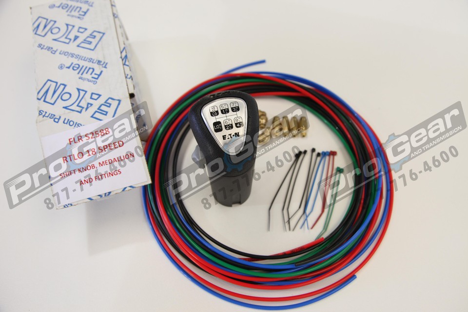 S2588 18 Speed Shift Knob with pattern & Air Line kit. Eaton Fuller ...