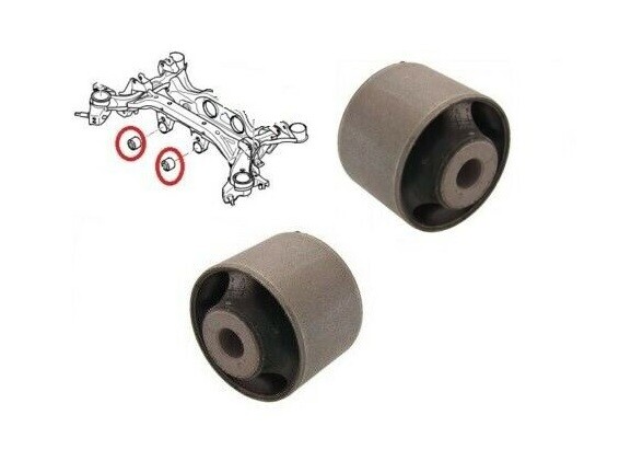 Hyundai Santa Fe II CM Rear Differential Diff Arm Mounting Bushes Bushings