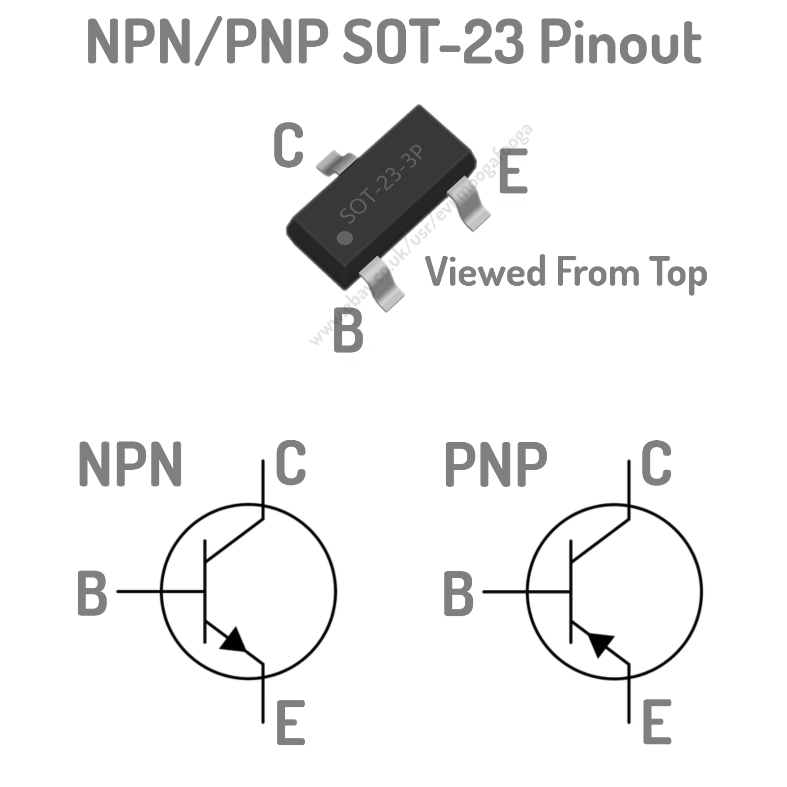 30 Types SOT-23 SMD Transistors, 10 pack or 300 pack of all types | eBay