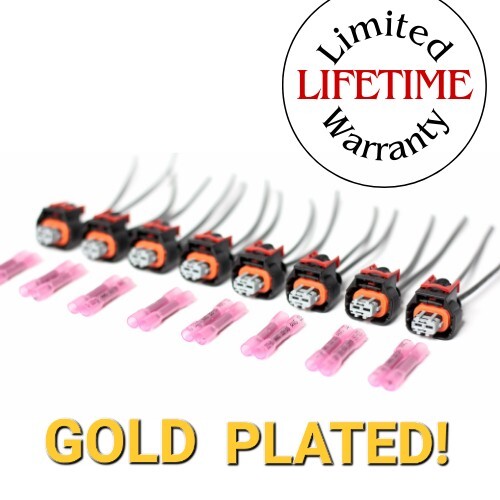 L5P 6.6 Duramax Injector PigTail Gold Pin Replacement UPGRADE KIT 2017 ...