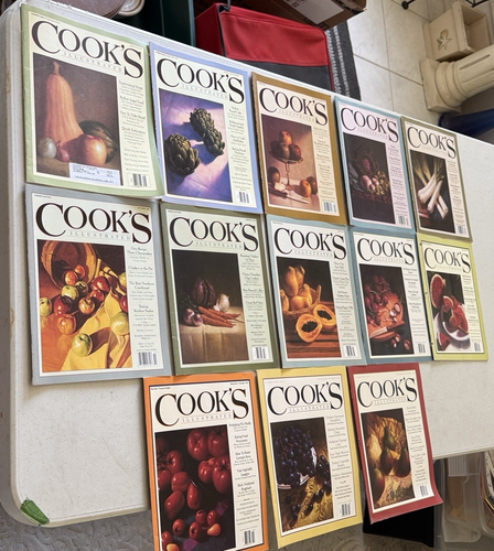 Vintage 1990s Cooks Illustrated magazine lot number one issue | eBay