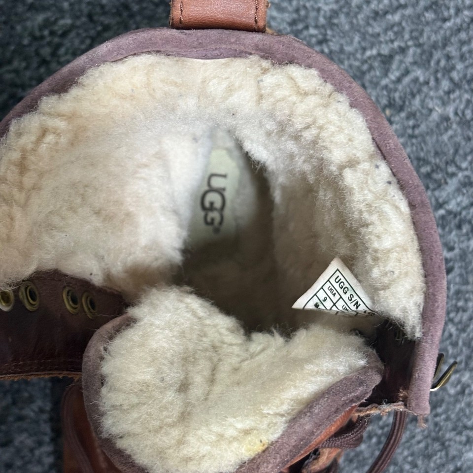 UGG Hannen Waterproof Ankle Boot Chestnut Leather Men’s EU 42 / US | eBay