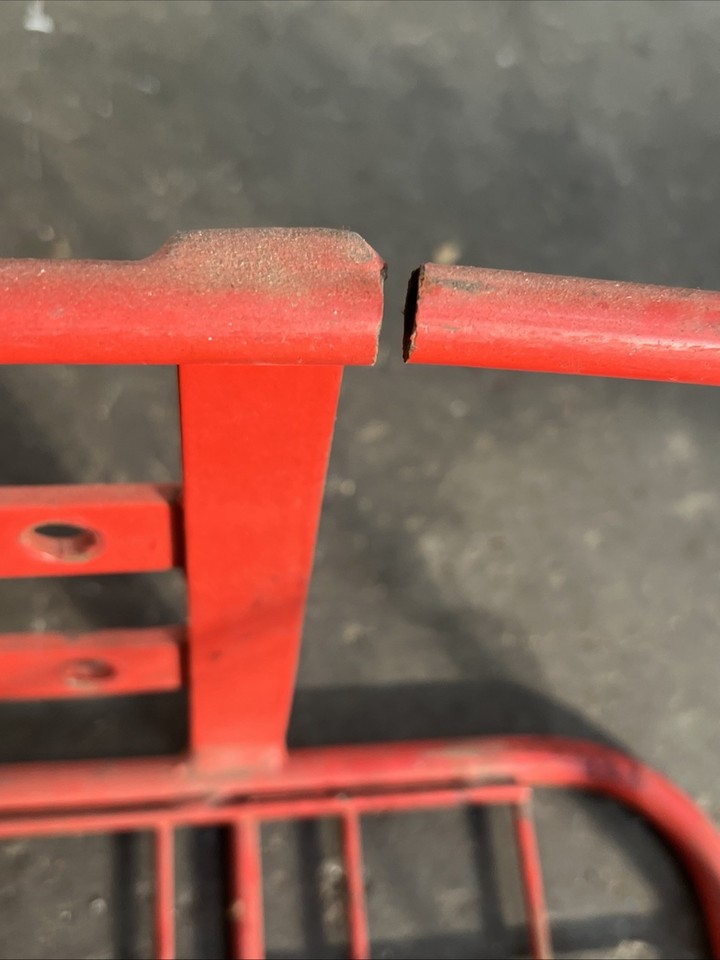 POSTIE POSTMAN PMG POST BIKE BICYCLE BASKET MAIL CARRIER ORIGINAL DELIVERY FRONT | eBay UK