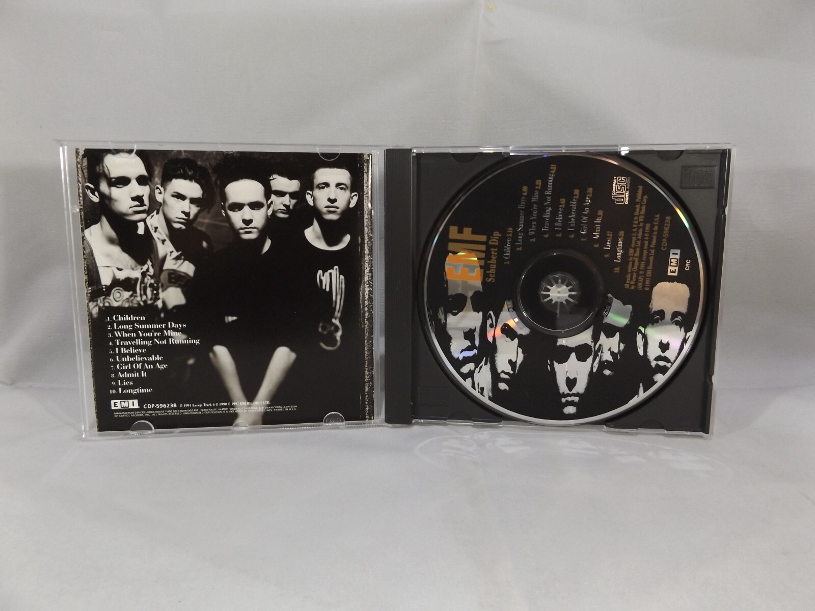 EMF Shubert Dip 1991 EMI CDP 593238 Electronic Indie Rock CD | eBay