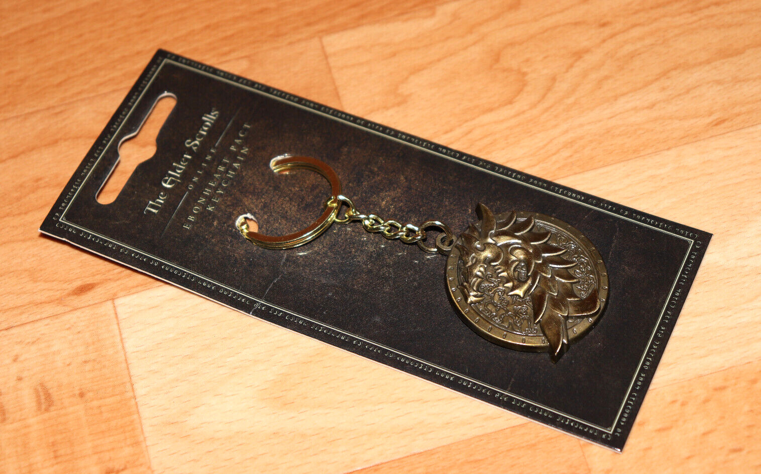 The Elder Scrolls Online Ebonheart Pact Very Rare Keychain / Keyring ...