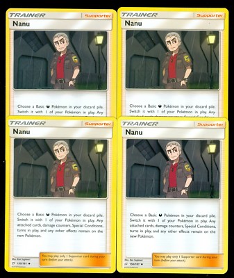 Pokemon NANU 150/181 - Team Up - - MINT 4X | eBay