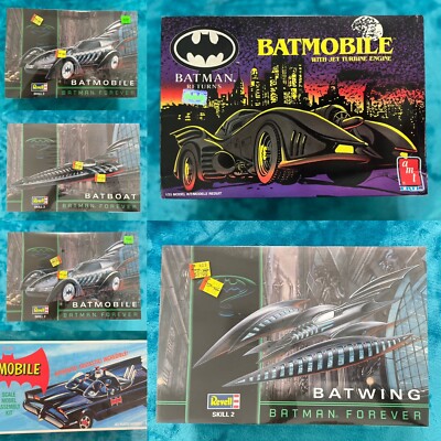 Batman Forever Batmobile, Batwing, Batboat and Bat Plane | eBay