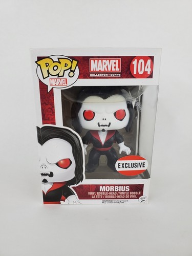 Funko Pop Marvel Collector Corps Morbius 104 Exclusive Vinyl Bobble ...