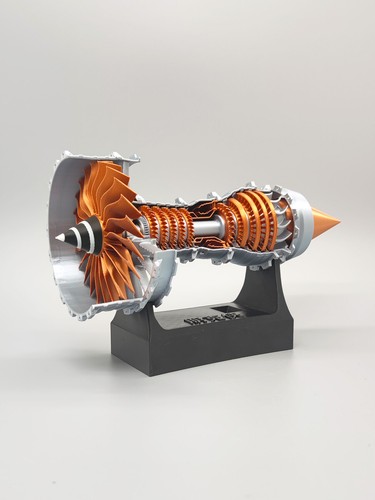 Aircraft Turbofan Engine Model Aircraft Jet Engines Can Accommodate ...