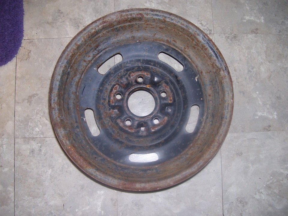 Original GM Corvette 15"x8" Rally Wheel, (code K193 10 20 AZ) | eBay