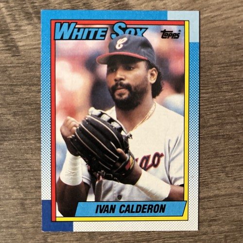 Ivan Calderon - 1990 Topps - # 569 - White Sox MLB | eBay