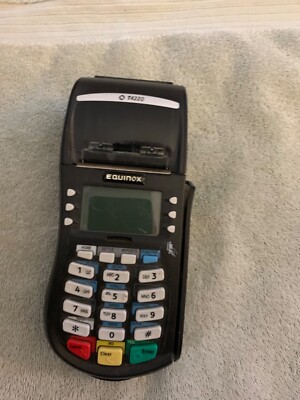 Equinox T4220 Merchant Credit Card Payment Terminal Untested for Parts ...