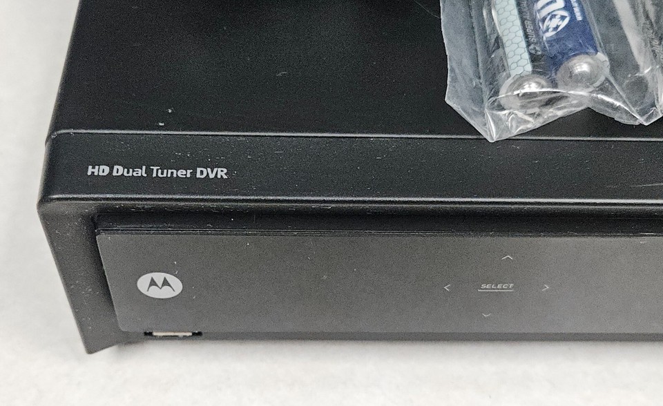 Motorola DCX3400 HD Digital Cable Box HDTV Dual Tuner DVR HDMI Black W ...