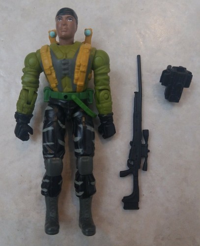 2004 GI JOE TUNNEL RAT V6 ACTION FIGURE! W RIFLE GUN PACK STRAP ...