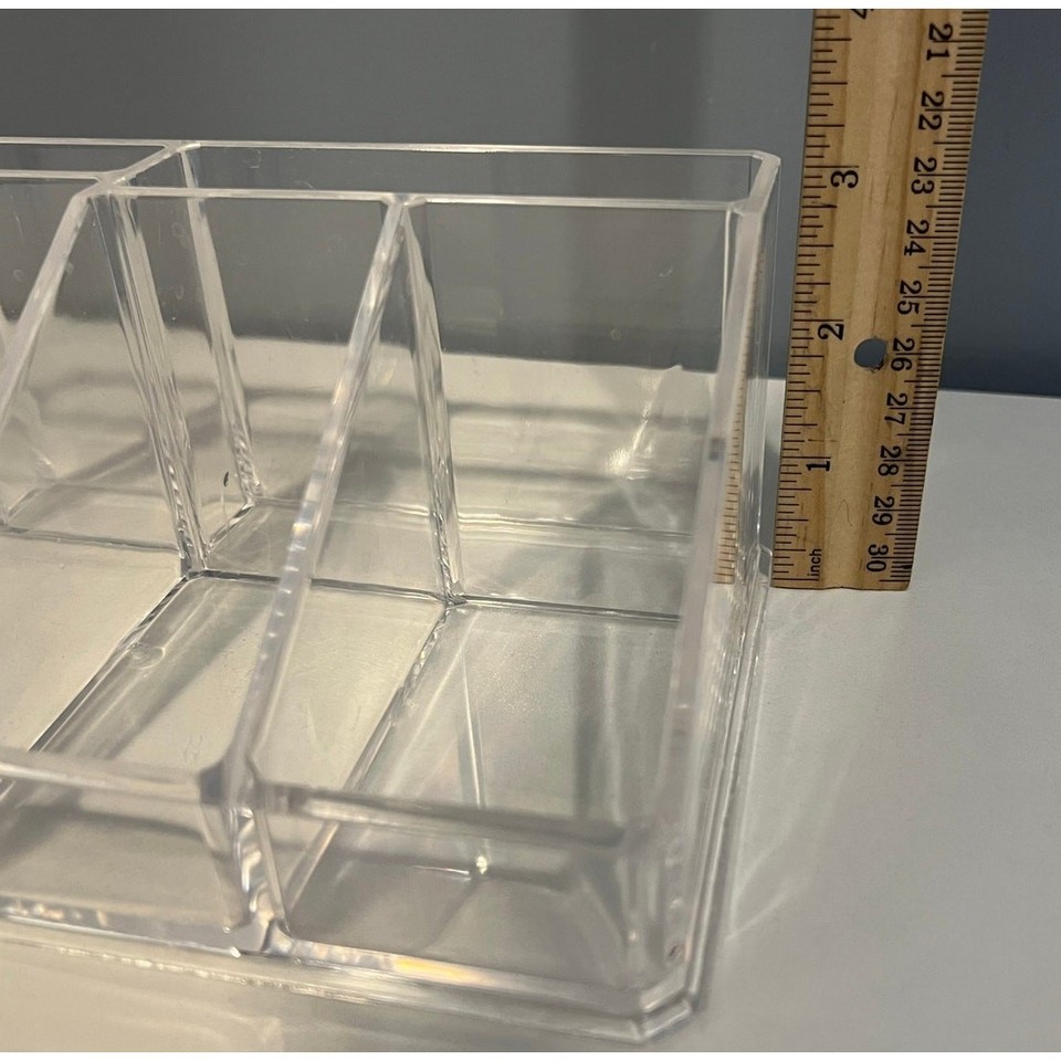 Clear Makeup/Desk Organizer | eBay UK