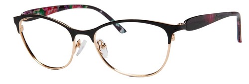 Enhance EN4282 Eyeglasses Frame Size 53-18-140 Black Women's Glasses ...