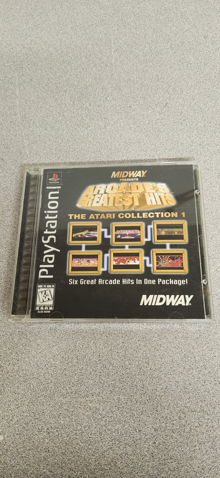 Arcade's Greatest Hits: The Atari Collection 1 (Sony PlayStation 1 ...