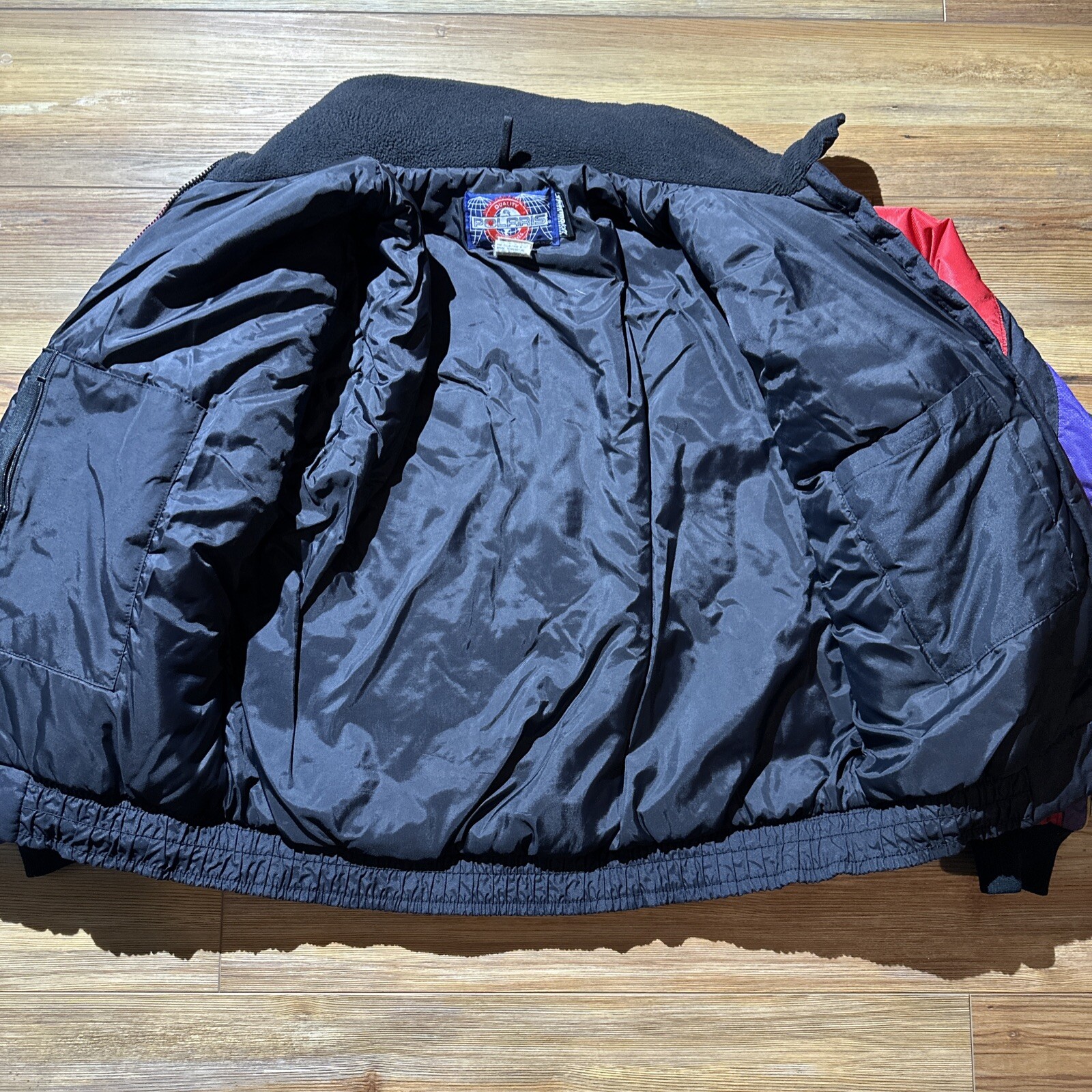 Vintage 90’s Yamaha Snowmobile VMAX Racing Jacket Nyl… - Gem