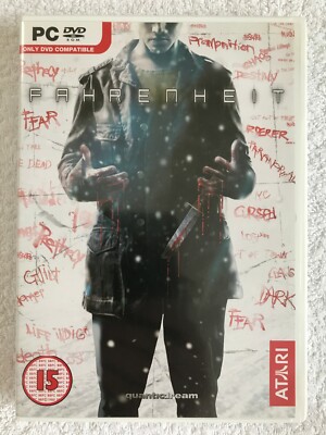Fahrenheit - Windows PC - Complete - Atari - VGC - DVD-ROM - Quantic ...
