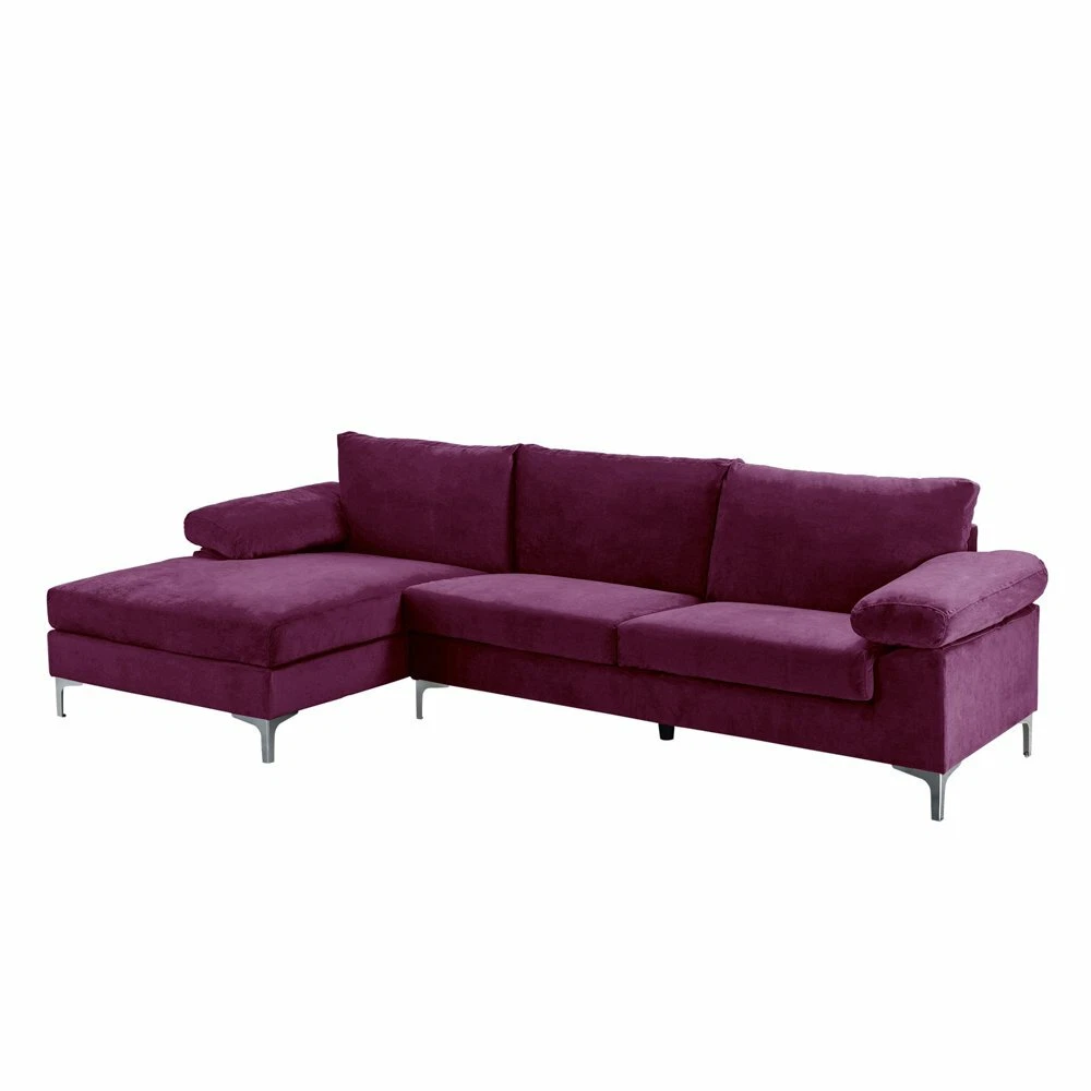 Purple Sectional Sofa Furniture