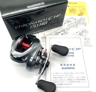 SHIMANO CHRONARCH CI4+ 151HG Left Baitcasting Reel with Box JAPAN ...