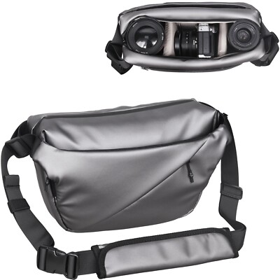 INNOREL 6L Camera Sling Bag Waterproof Camera Case CB0635 Silver for ...