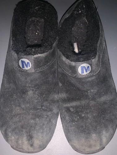 Merrell Primo Chill Slide Black Fleece Lined Clogs - Women's Size 8 s3 ...