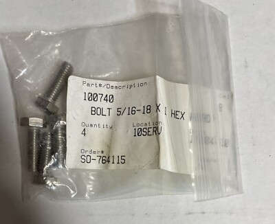 Champion Moyer Bolt Part #: 100740 | eBay
