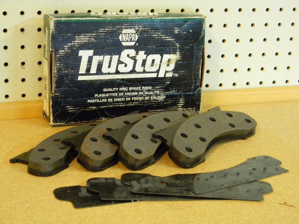 AUTO NAPA PT# TS-7054-M TRUSTOP BRAKE DISC PAD SET NEW 93 FORD T-BIRD ...