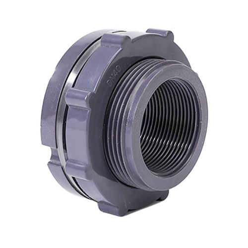 2 Inch PVC Bulkhead Fitting for Water Barrel Water Tank Rain ...