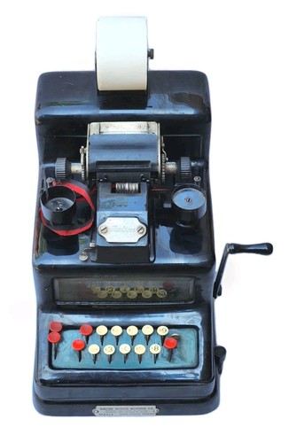 Antique Vtg 1904 Dalton Adding Calculating Machine Wall Street Stock ...