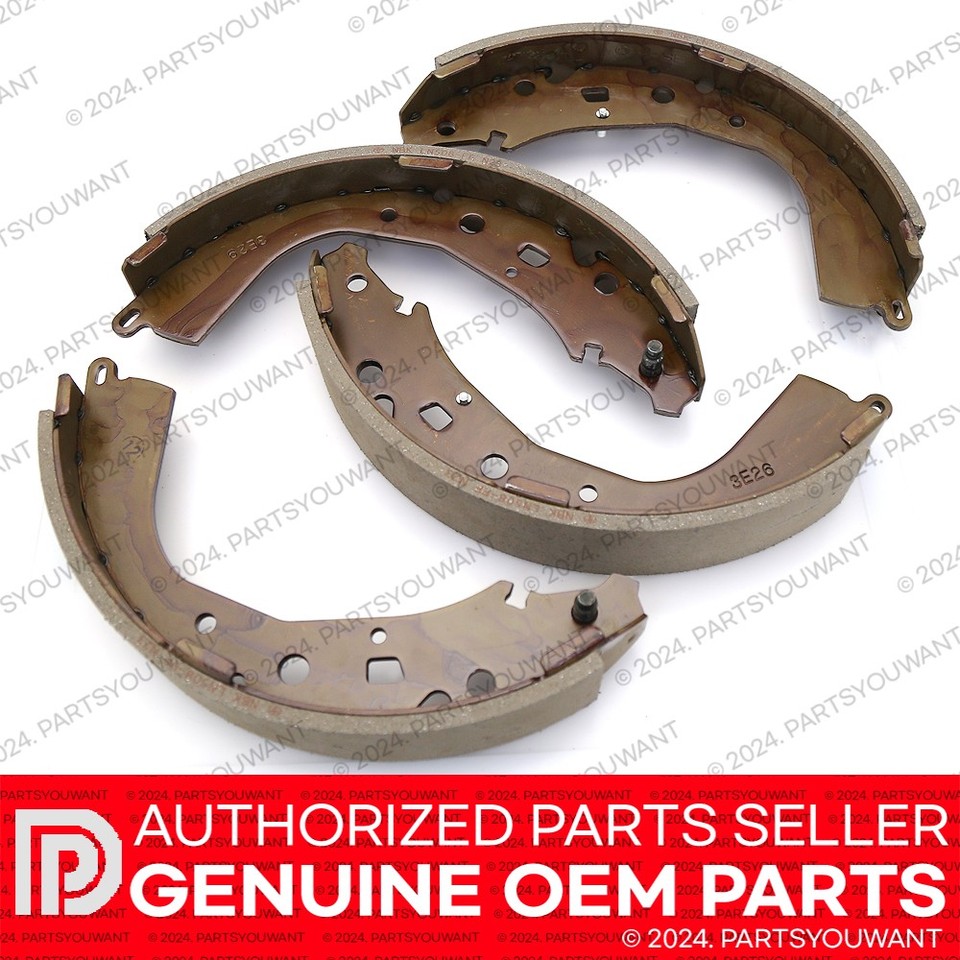 GENUINE Toyota 4Runner Tundra Tacoma OEM Rear Drum Brake Shoe KIT 04495 ...